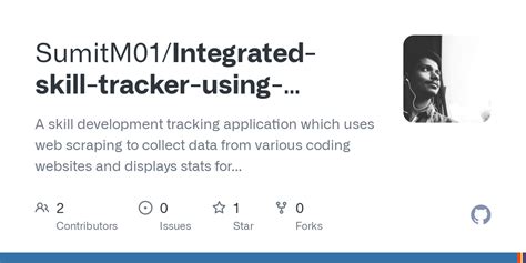 Github Sumitm Integrated Skill Tracker Using Websraping A Skill Development Tracking