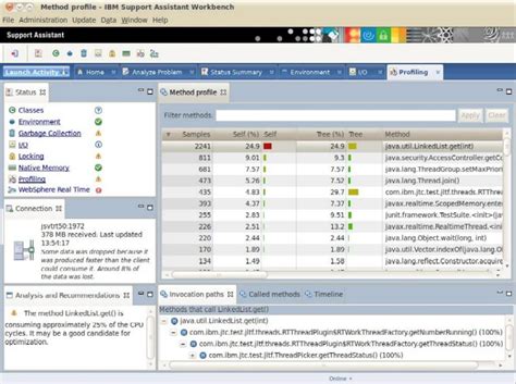 ibm monitoring and diagnostic tools health center eclipse plugins