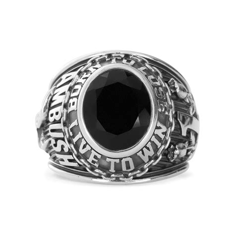 Class Ring Silverblack Feature