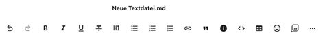 Complete Documentation For The Integrated Markdown Editor All Keyboard Shortcuts All
