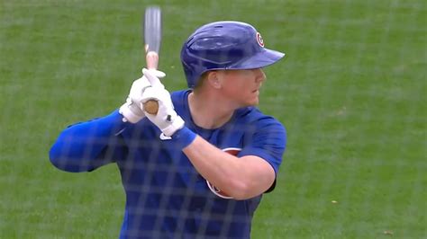 Garrett Cooper S Solo Home Run Chicago Cubs