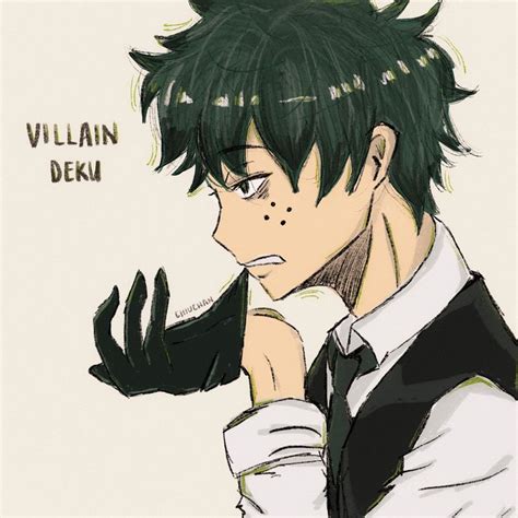Villain Deku Fanart Villain Deku Fan Art Art