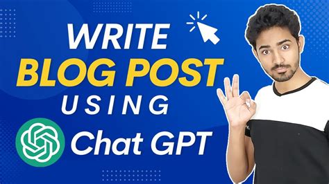 How to Write BLOG POST Using Chat GPT Step by Step Urdu हनद YouTube