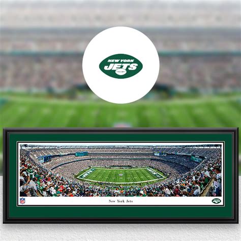 New York Jets Nfl Panoramic Posters Fan Cave Decor