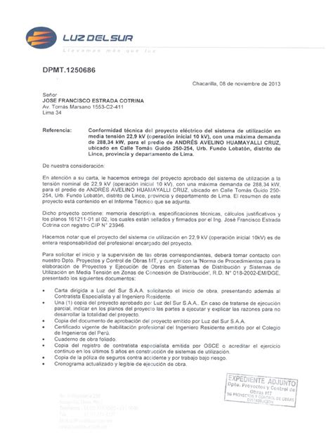 Documento De Conformidad Lince Pdf