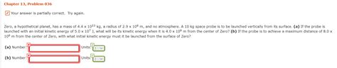 Solved Chapter 13 Problem 036 Your Answer Is Partially