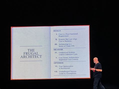 Think Like A Frugal Architect This Was Awesome 👏 Ramasankar Molleti