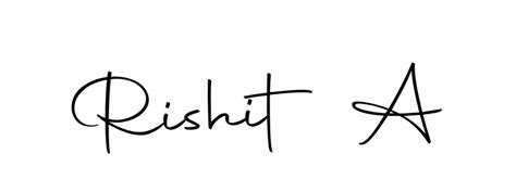 92 Rishit A Name Signature Style Ideas Latest Esignature