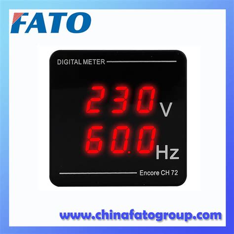 Ch72 Voltage Frequency Combination Table Digital Display Voltage And