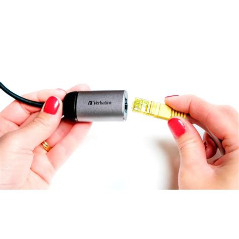 Verbatim Usb C Gigabit Ethernet 10 Cm Adapter Techinn