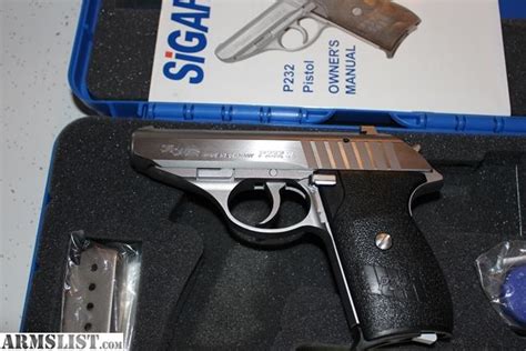 Armslist For Sale Sig Sauer P232 Sl