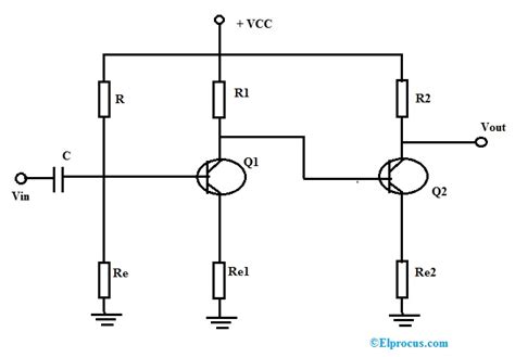 Dc Voltage Amplifier Circuit Using Transistor