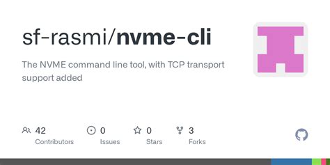 GitHub Sf Rasmi Nvme Cli The NVME Command Line Tool With TCP Transport Support Added