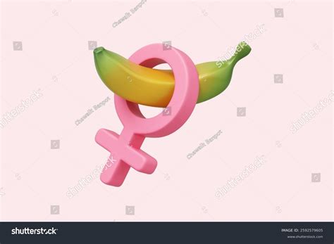 3d Object Pink Female Gender Symbol Stock Illustration 2592579605