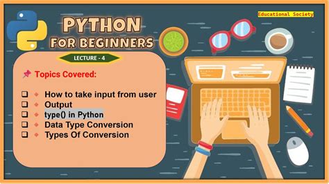 🐍 Lecture 4 Input Output Type Type Conversion In Python 🐍