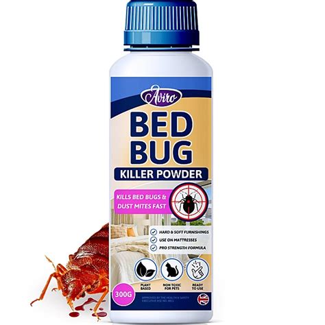 Aviro Bed Bug Killer Powder Natural Bed Bug Treatment Bed Bug Powder