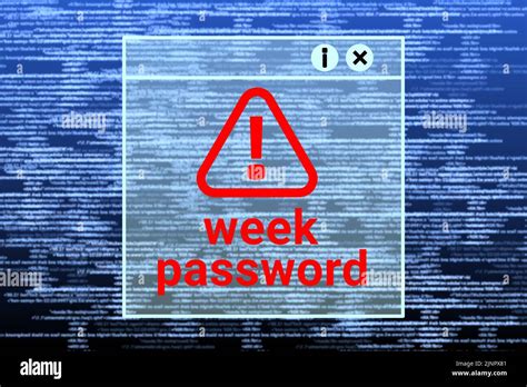 Cyber Crime Online Hacking Warning And Fraud Background With Blur