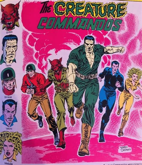 Who Are The Creature Commandos Dc Comics Monster Soldiers Explained