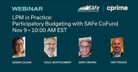 Scaled Agile Inc On Linkedin Webinar Ready To Advance Your Lpm And