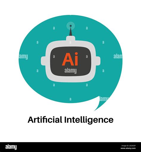 Artificial Intelligence Ai Chat Bot Vector Illustration Stock Vector Image And Art Alamy