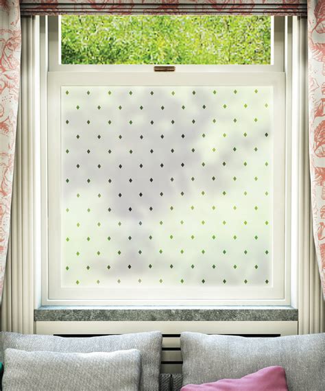 Fb020 Small Diamond Frosted Window Film Pattern Frostbrite