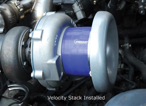 Vibrant Bellmouth Velocity Stack Dynamic Performance Racing
