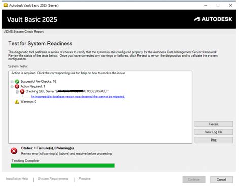 An Incompatible Database Version Was Detected That Cannot Be Migrated On Precheck While