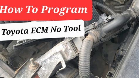 How To Programs A Used Ecm On Toyota Models Without Tools Youtube
