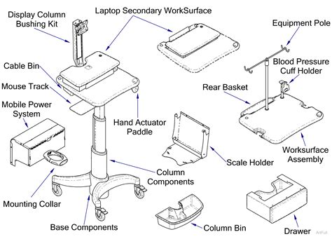 6211 6215 And 6217 Midmark Workstations Visual Index