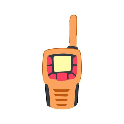 Transmitter Walkie Talkie Cartoon Vector Illustration 34790972 Vector