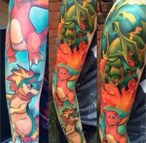 18 Concepts For Pokemon Tattoos And Their Associates Pokémon Sleeve