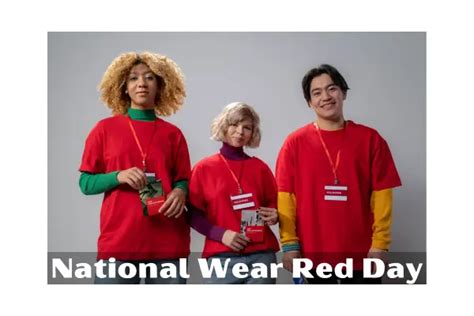National Wear Red Day 2026 Raise Awareness For Heart Health