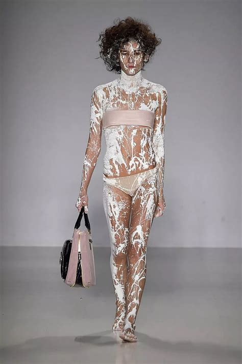 Wildest New York Fashion Week Looks — Wearing Nothing But Tape To