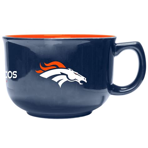 Taza 32 Onzas De Denver Broncos Por Logo Brands