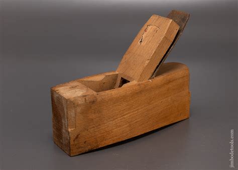 Rare Concave Beech Compass Plane Master 110354 Jim Bode Tools