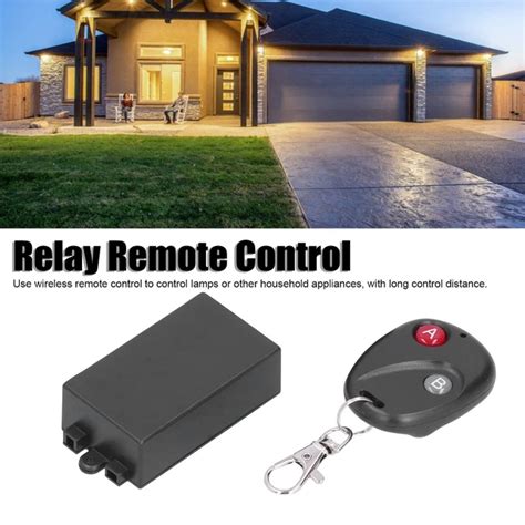 Smart Rf Relay Switch Wireless Rf Remote Control Receiver With
