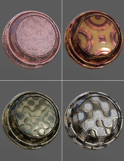 Modular Metal Iray Shaders Mr Daz 3d