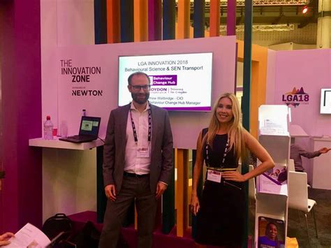 Myself And Amy Jones Presenting At The Lga Conference On Behaviour