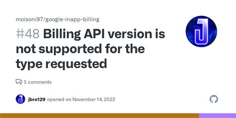 Billing Api Version Is Not Supported For The Type Requested · Issue 48