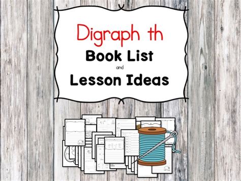 Digraph Ch Book List Mrs Karles Sight And Sound Reading