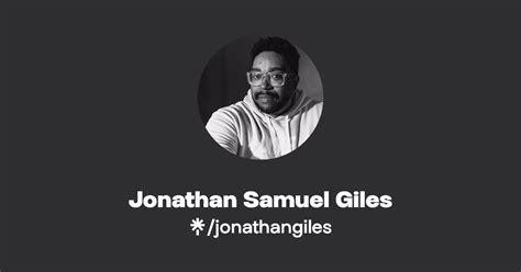 Jonathan Samuel Giles Instagram Linktree