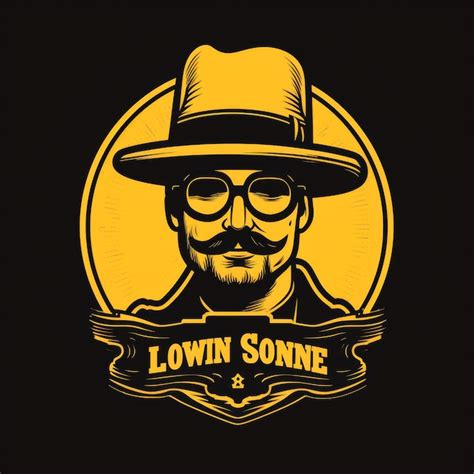 Premium Photo A Man With A Mustache And Glasses Wearing A Hat And Glasses