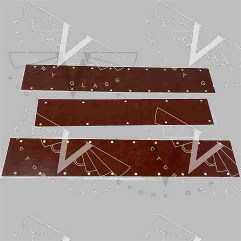 Wurlitzer 1080 Baffle Board Diffuser Set 3 Pc Victory Glass