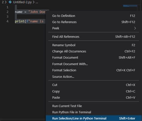 Getting Syntax Error With F Strings In Vs Code And Python The