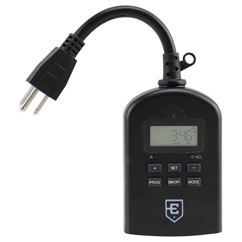 Programmable Outdoor Timer Easy Set Indooroutdoor Swing Door Timer