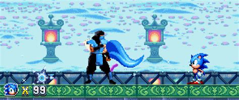 Sub Zero Instead Heavy Shinobi Mod For Sonic Mania Sm Mods