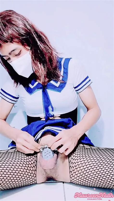 Maureennadh Masturbation Und Sperma Nach 2 Wochen In Micro Chastity