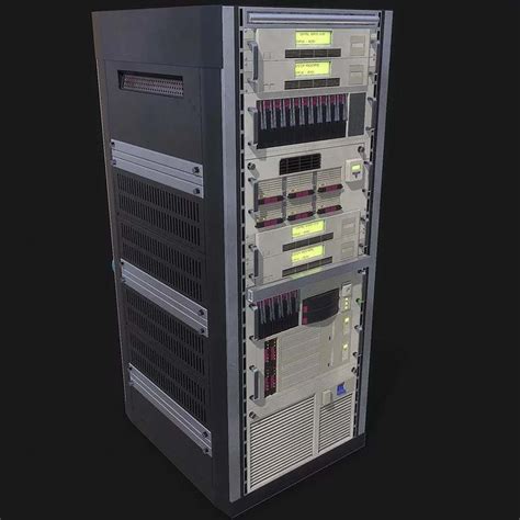 Mainframe Front Server 3d Model High Quality 3d Model
