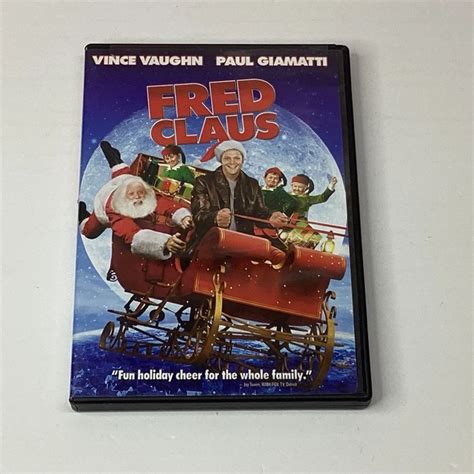Fred Claus Dvd 2007 Vince Vaughn Paul Giamatti Holiday Comedy £2 56