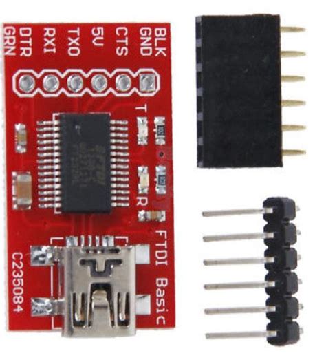Ft232rl Chipset Ftdi Usb 20 To Ttl Serial Adapter Module